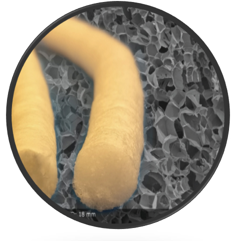 Bio-based polymer foams | BeLight | Tampere Universities