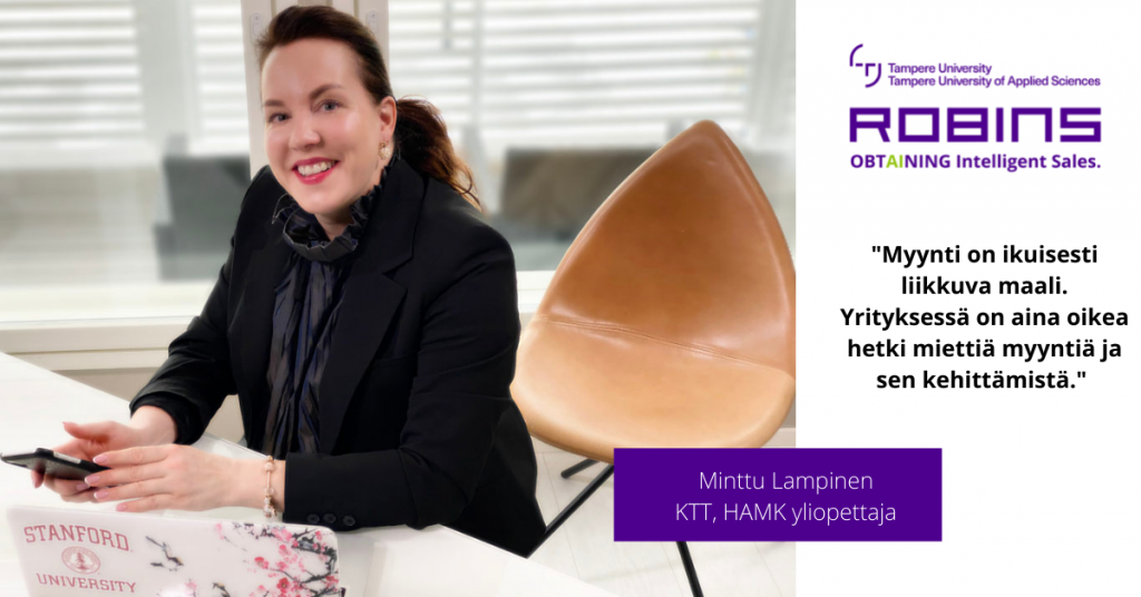 Minttu Lampinen ROBINS-tutkimushankkeen kokoomateoksessa | Robins | Tampereen korkeakouluyhteisö