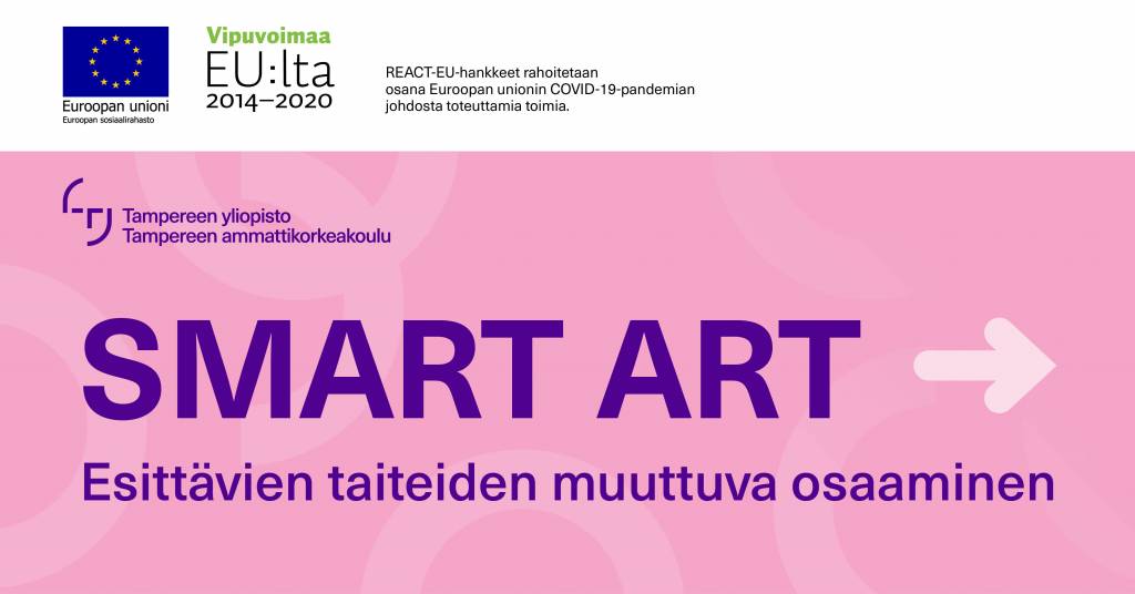 Tulevat tapahtumat | SMART ART | Tampereen korkeakouluyhteisö