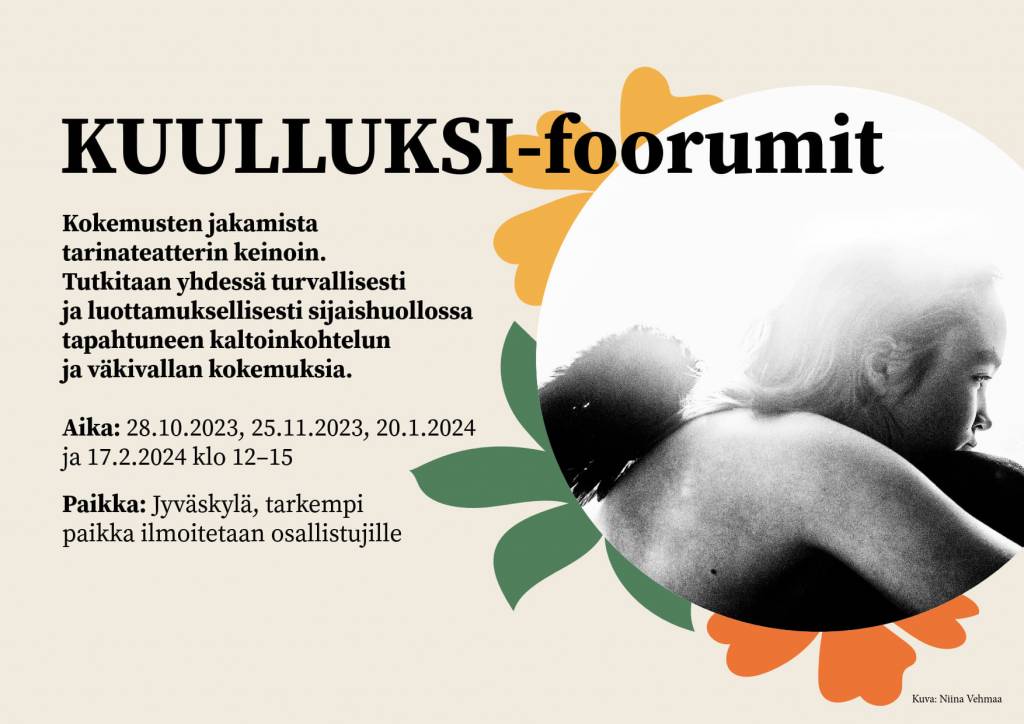 Kuulluksi-foorumit | Kuulluksi | Tampereen korkeakouluyhteisö