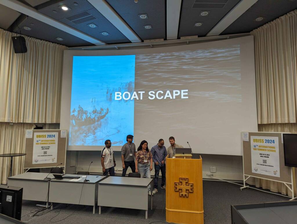 “Boat Scape” at UBISS Summer School 2024 VR Workshop | CONVERGENCE of ...